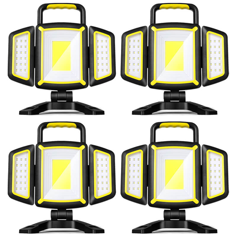 LED Work Light Stand, 8000LM Construction Light For Jobsite Lighting ...