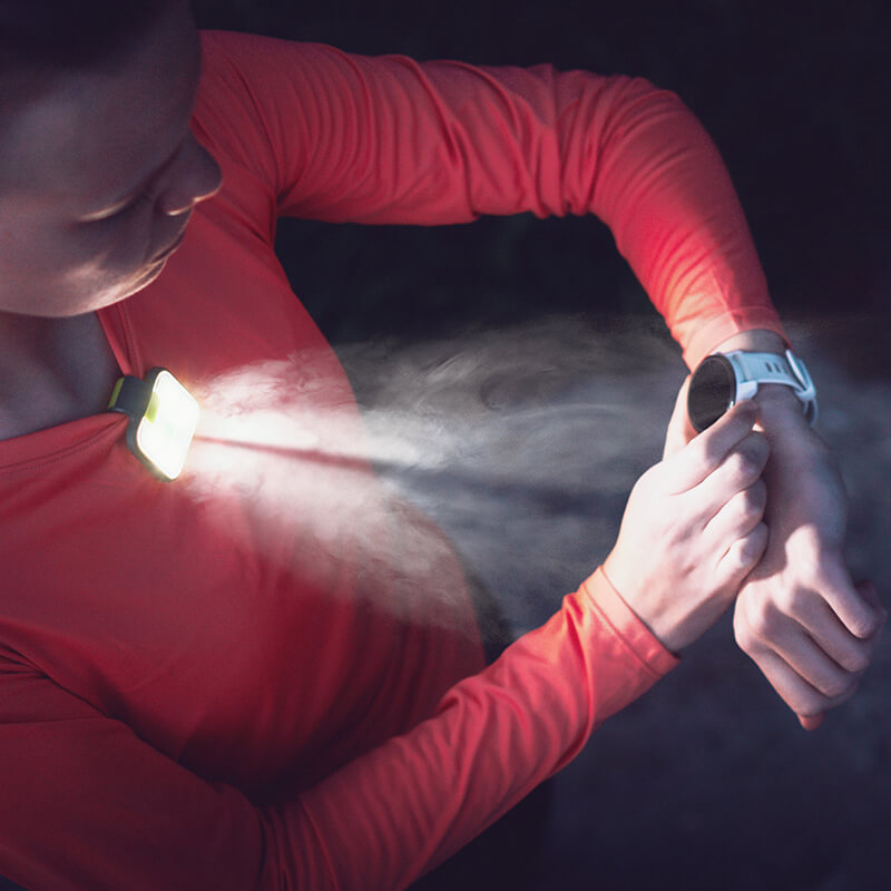 Night Running Lights USB Rechargeable 150LM 2 Pack - Hokolite